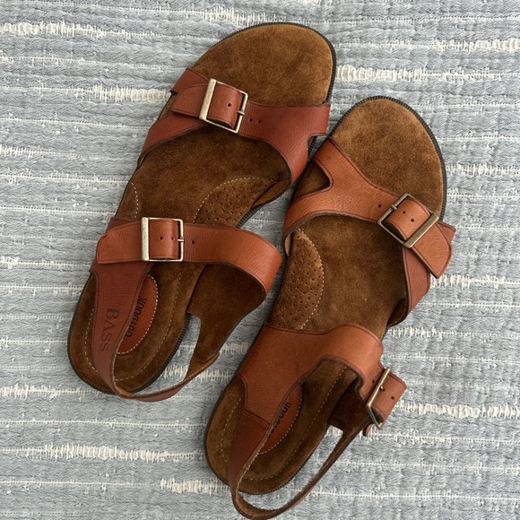 G.H. Bass & Co. | Shoes | Gh Bass Tan Leather Weeknder Sandals With ...